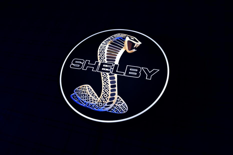 Illuminated 3D LED Mustang Shelby Logo 50-80 CM Advertising - LedWords ...